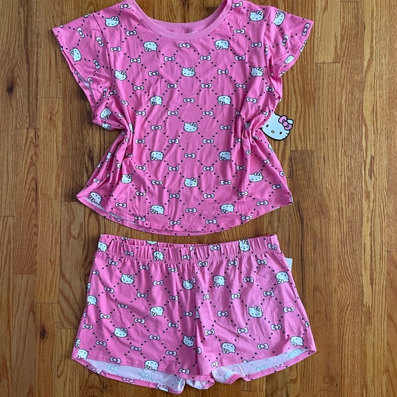Hello Kitty | Intimates & Sleepwear | Nwt Sanrio Hello Kitty Hot Pink ...